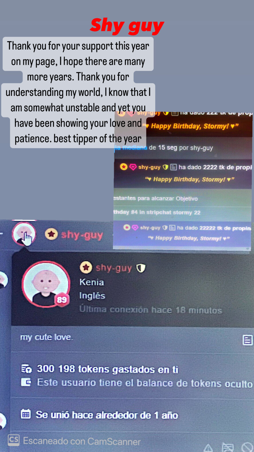 Perfil Modelo Webcam Stormyy_ | Stripchat