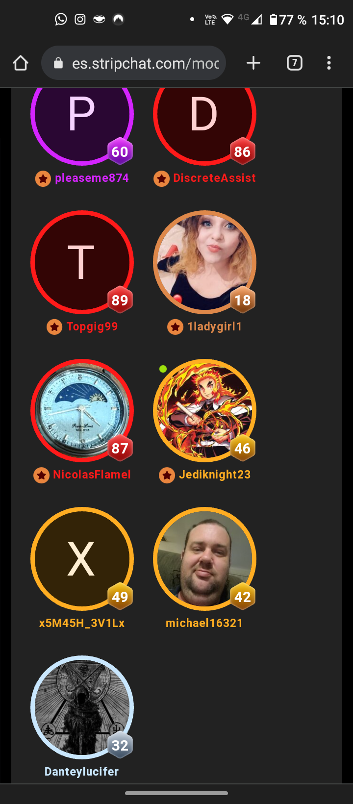 Perfil Modelo Webcam Elnonoykeila77 | Stripchat